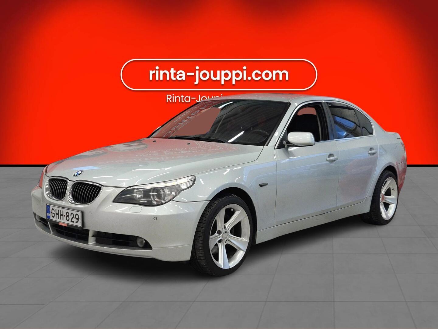 BMW 530, 2007, 380 tkm - tee tarjous huutokaupat.com, GHH-829